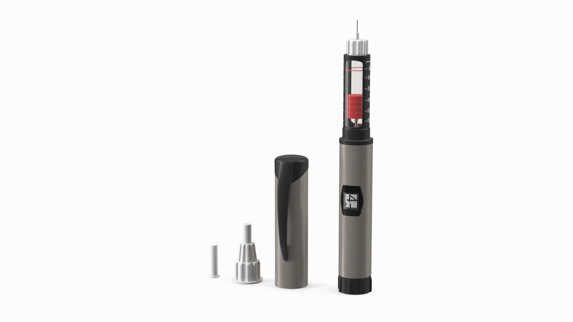 3D Smart Injector Pen 300ml Gray Model - TurboSquid 2089626