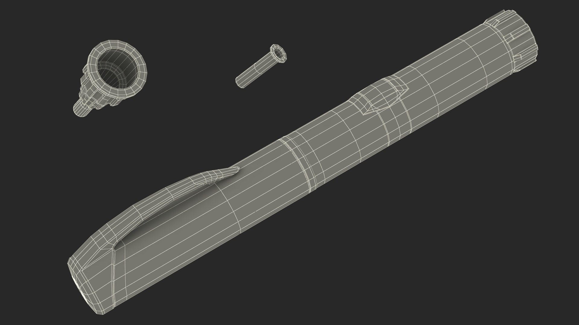 3D Smart Injector Pen 300ml Gray Model - TurboSquid 2089626