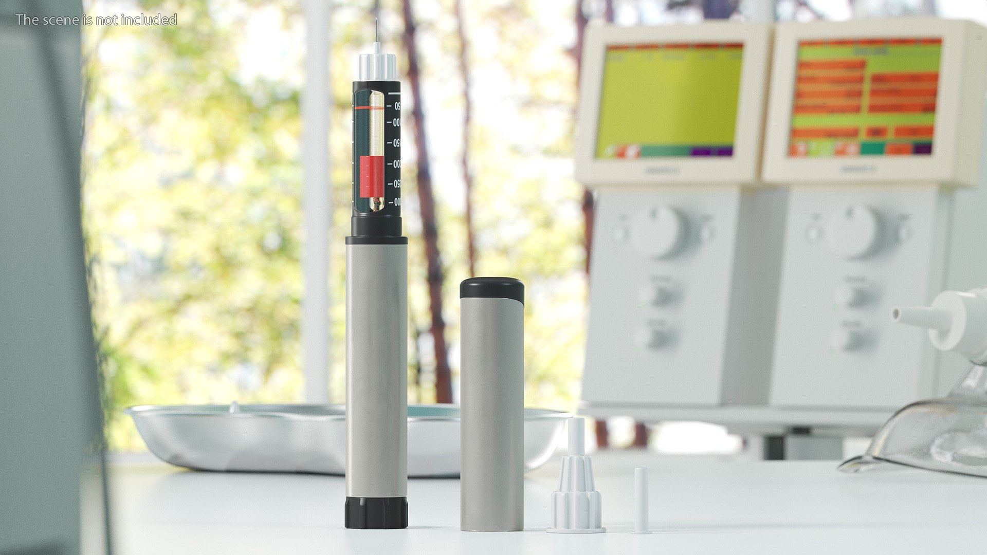 3D Smart Injector Pen 300ml Gray Model - TurboSquid 2089626