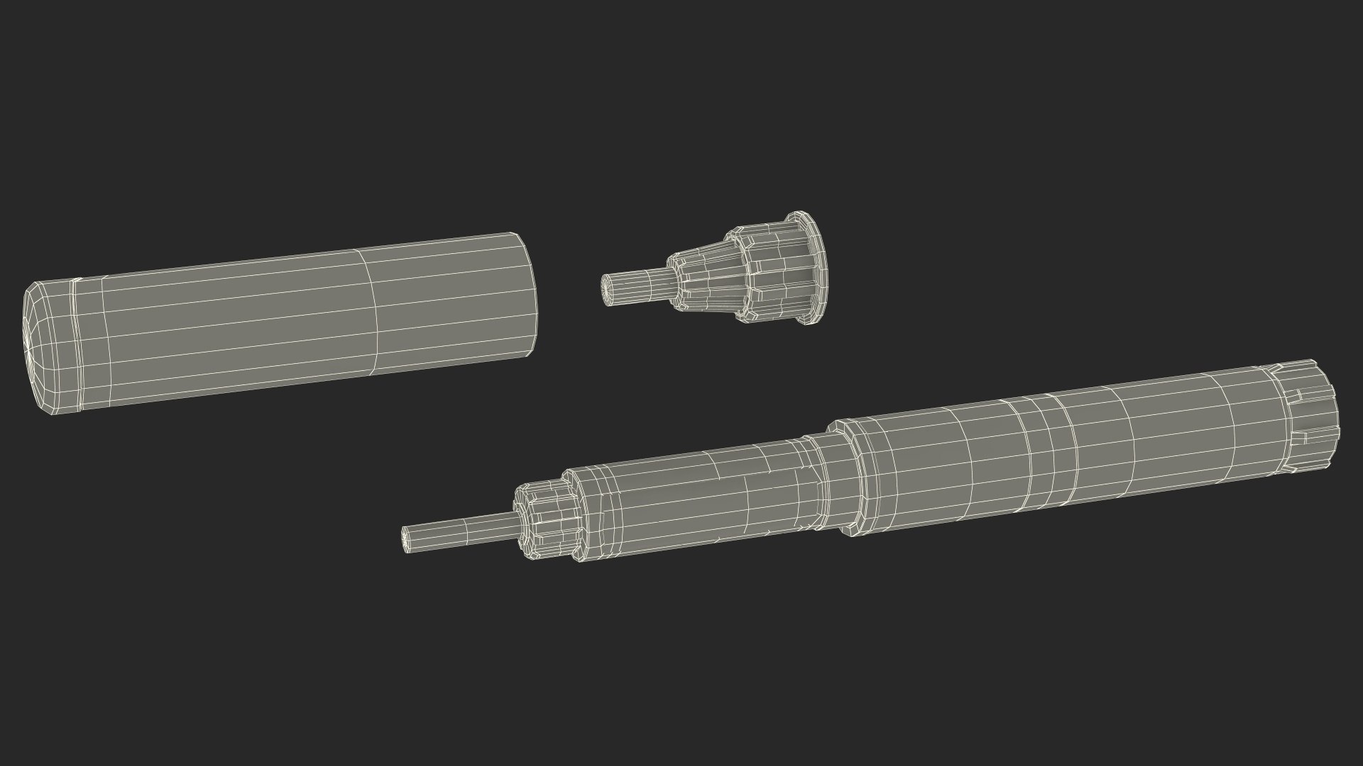 3D Smart Injector Pen 300ml Gray Model - TurboSquid 2089626