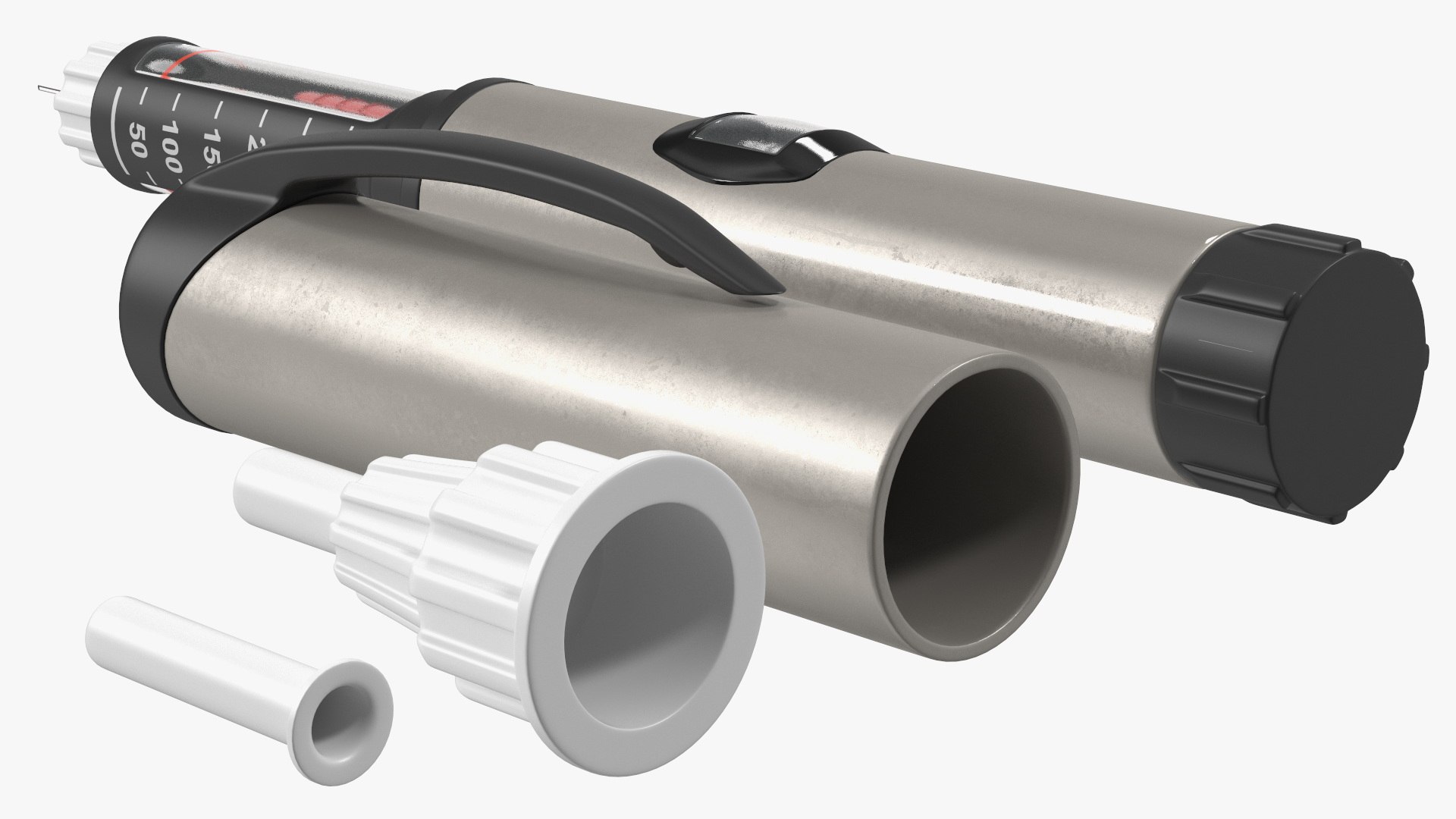 3D Smart Injector Pen 300ml Gray Model - TurboSquid 2089626