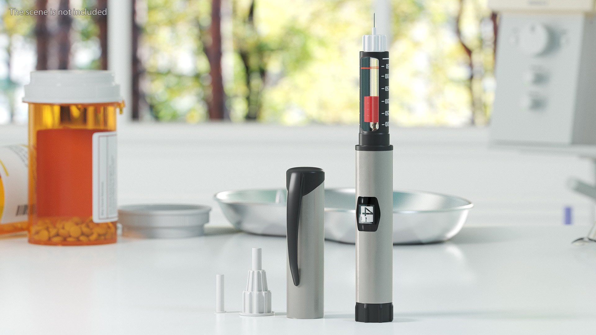 3D Smart Injector Pen 300ml Gray Model - TurboSquid 2089626