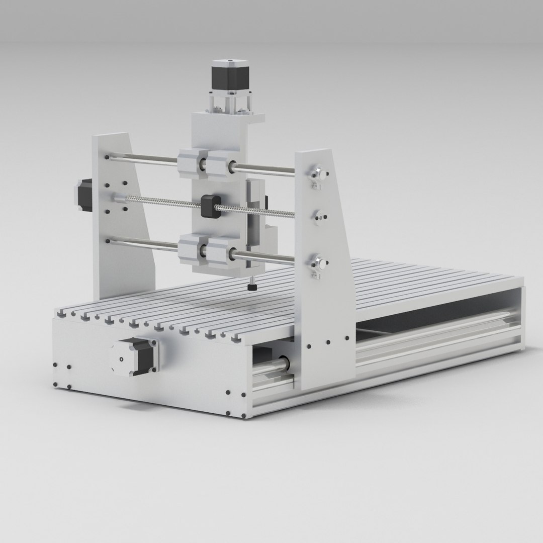 3d Model Of Cnc Router