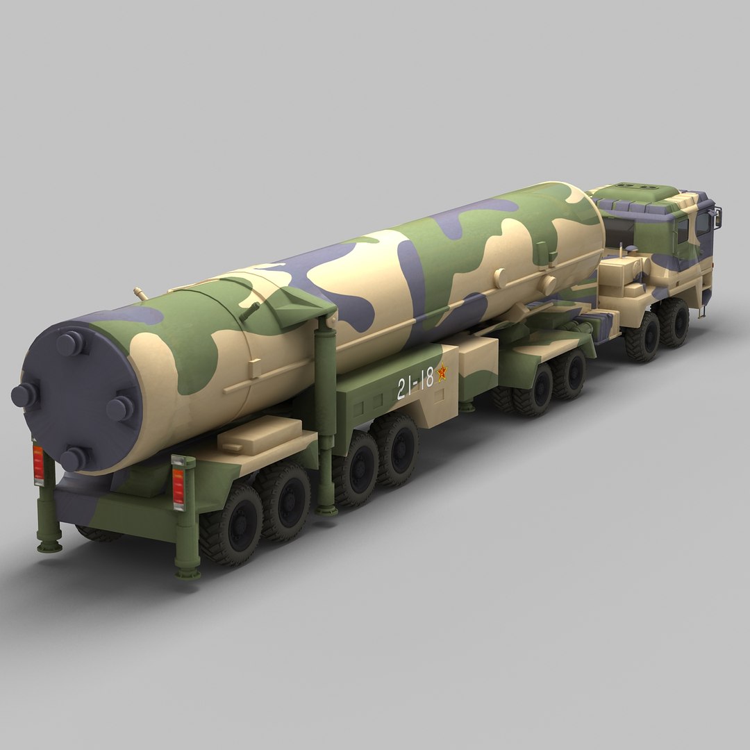 Chinese Df-31 Missile Rocket 3D Model - TurboSquid 1205831