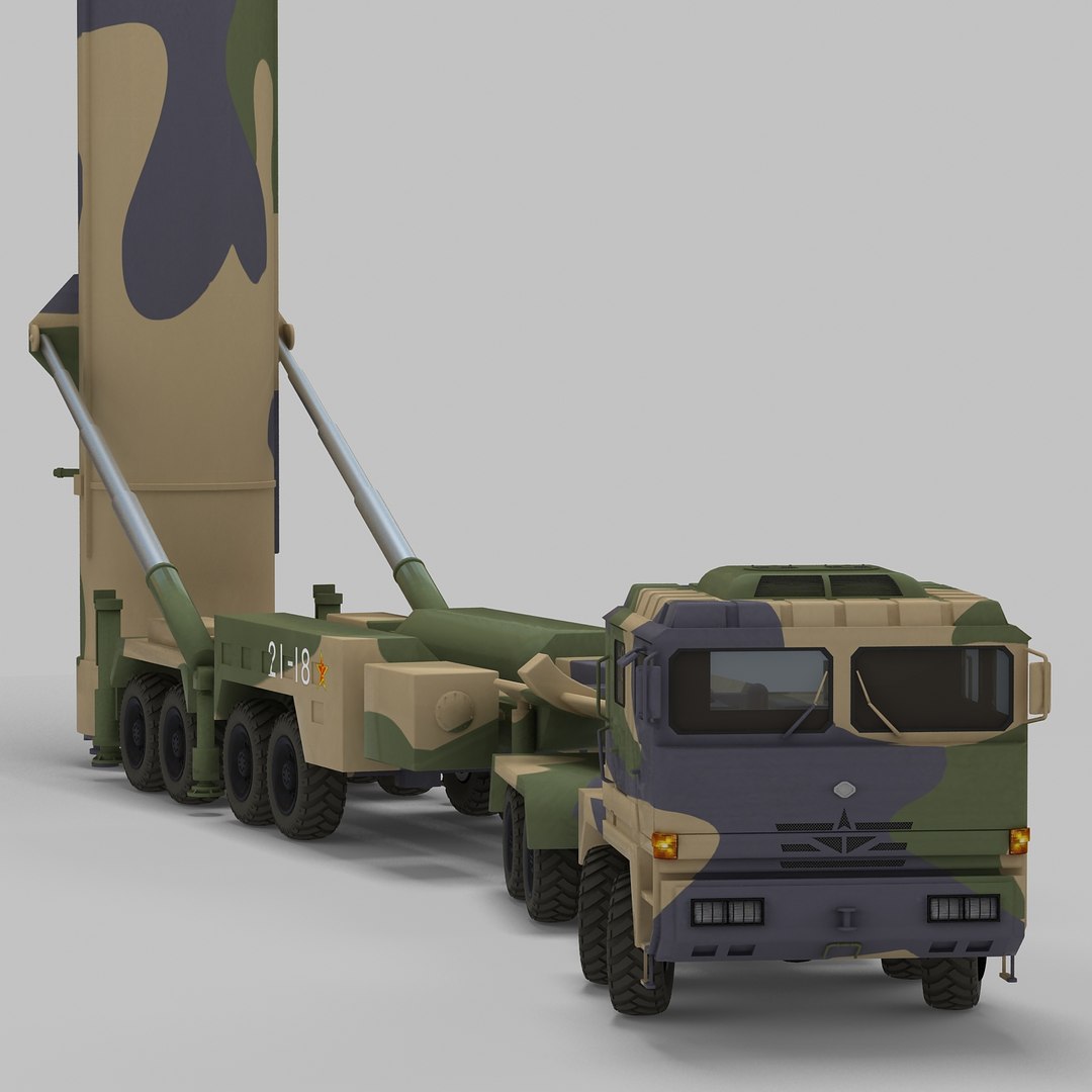 Chinese Df-31 Missile Rocket 3D Model - TurboSquid 1205831