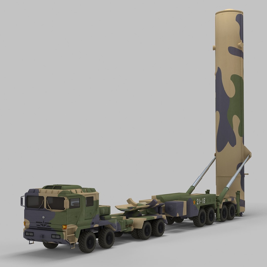 Chinese Df-31 Missile Rocket 3D Model - TurboSquid 1205831