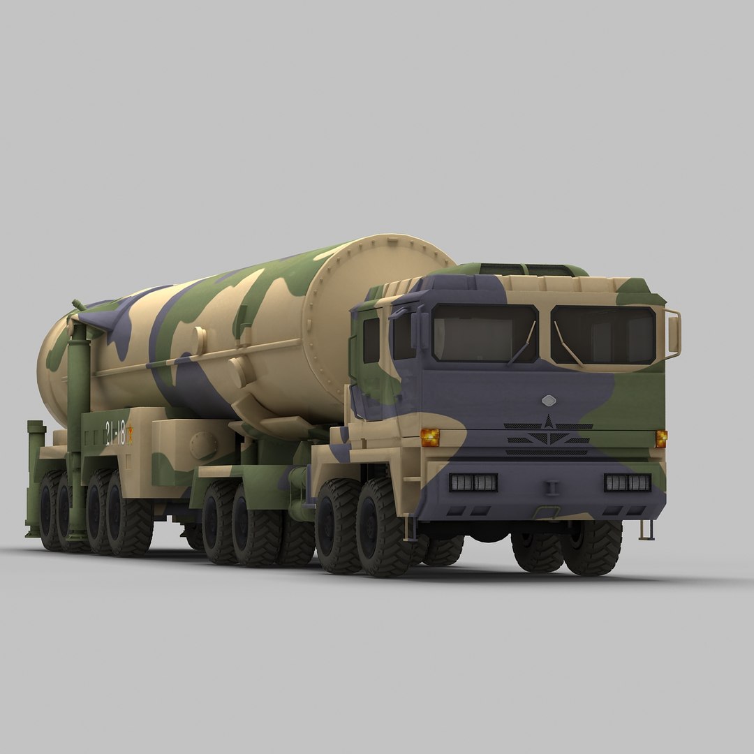 Chinese Df-31 Missile Rocket 3D Model - TurboSquid 1205831