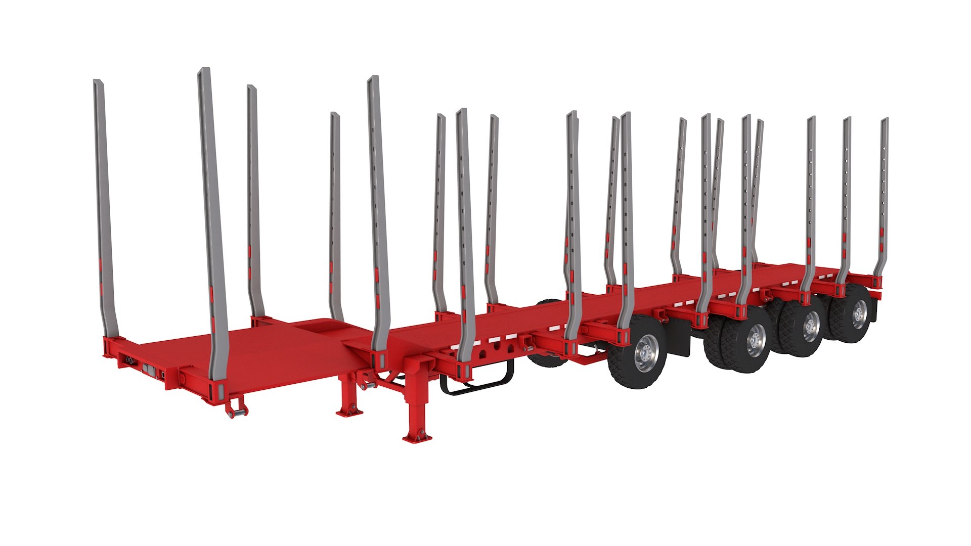 3D Logging Trailer Manac - TurboSquid 1930946