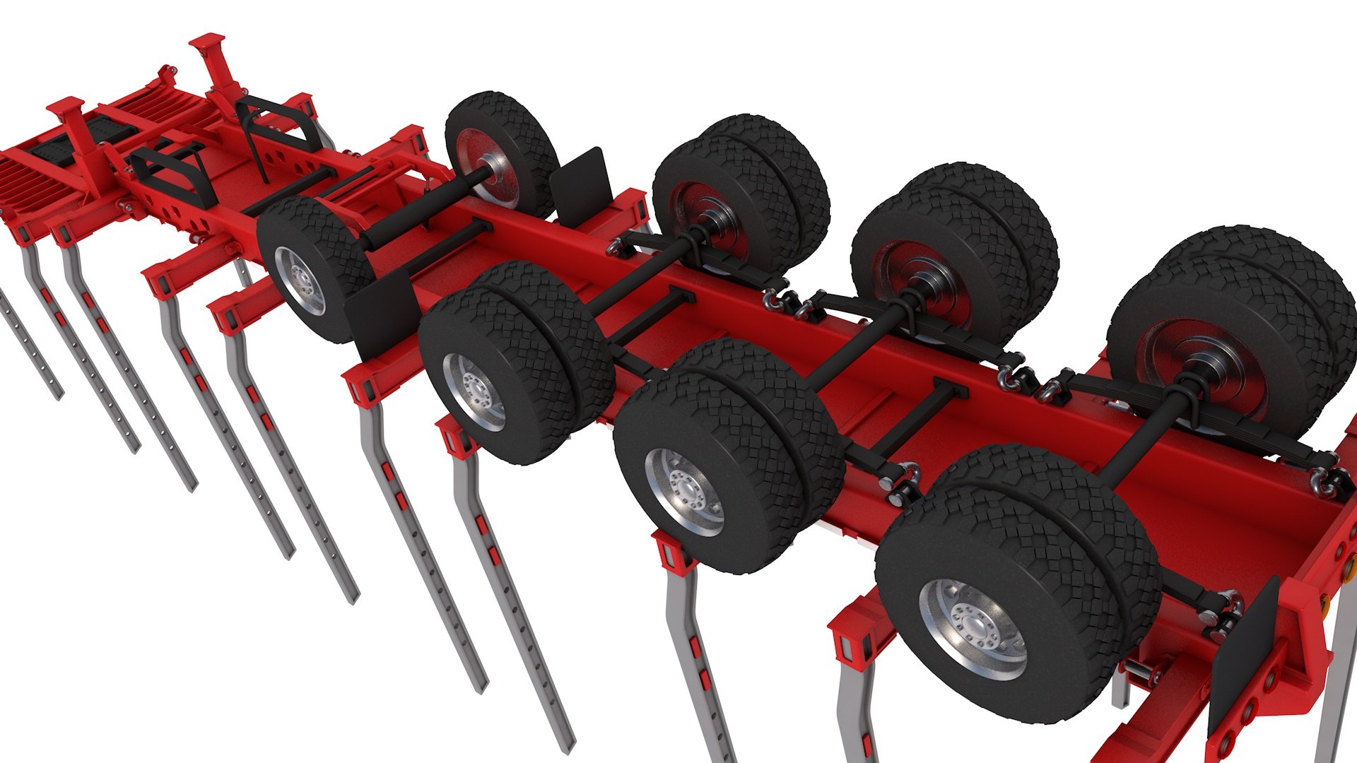 3D Logging Trailer Manac - TurboSquid 1930946