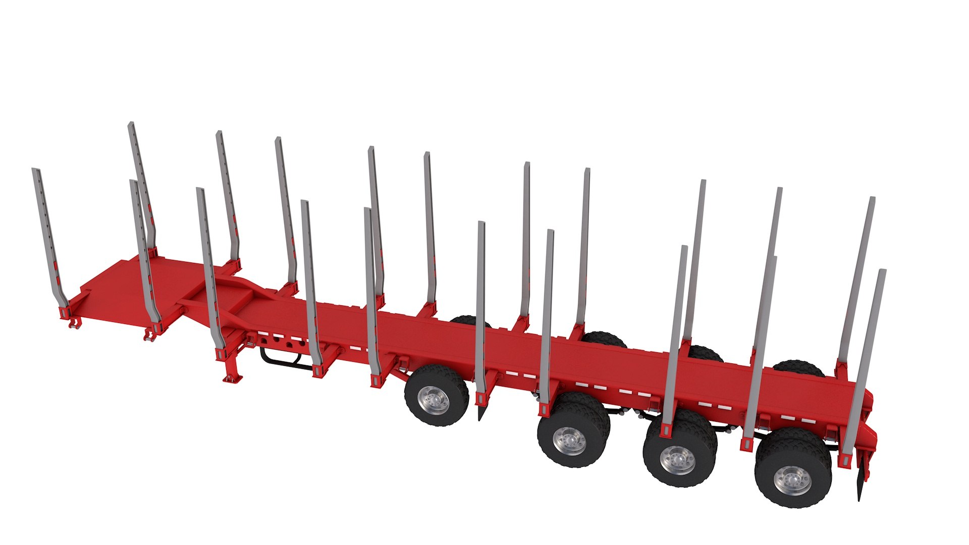 3D Logging Trailer Manac - TurboSquid 1930946