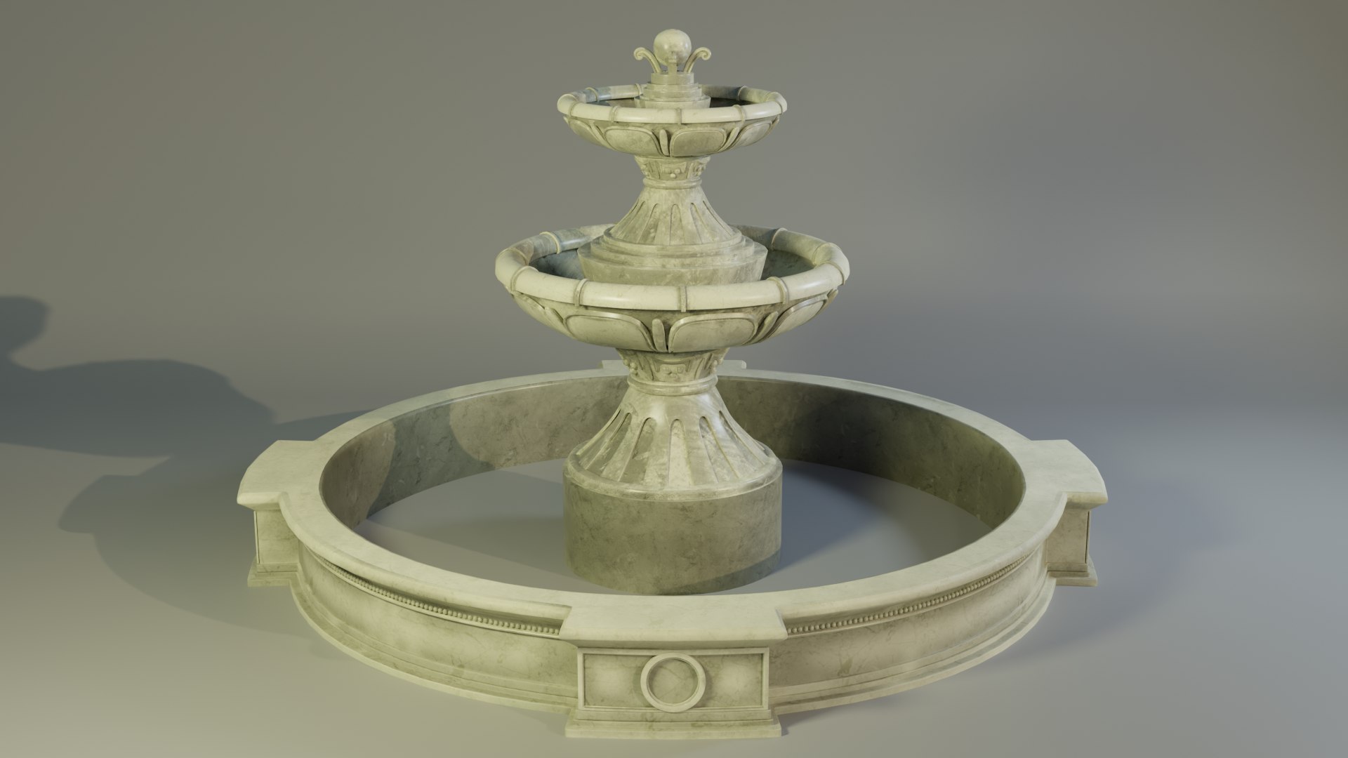 Fountain Classic Model - TurboSquid 1707402