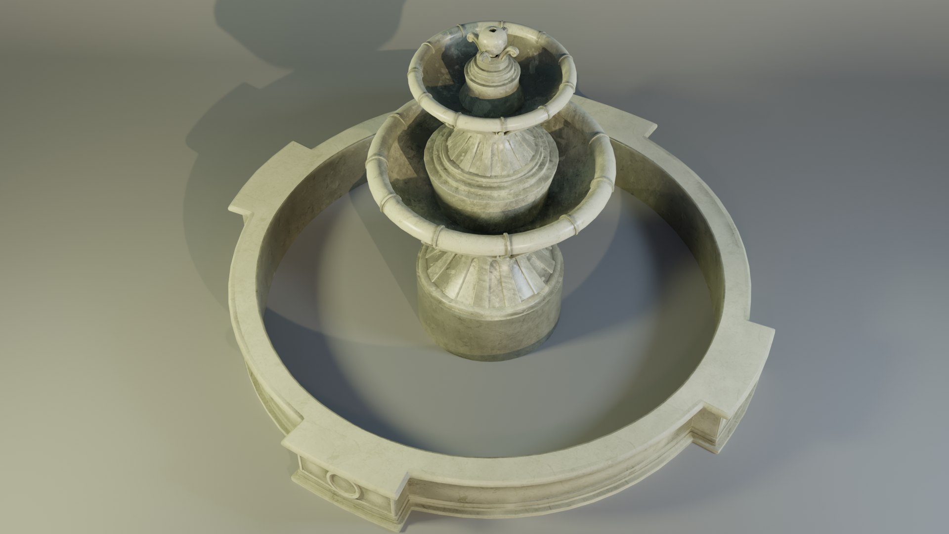 Fountain Classic Model - TurboSquid 1707402