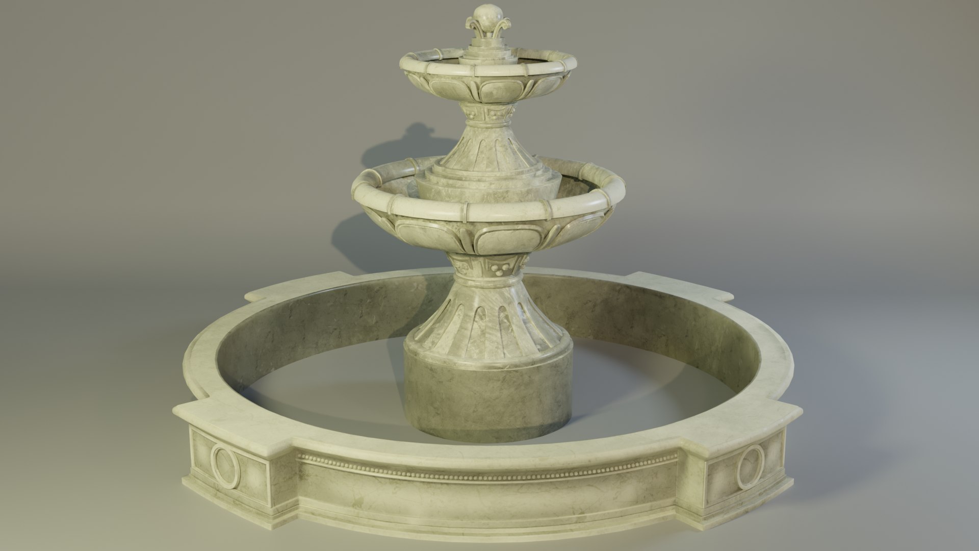 Fountain Classic Model - TurboSquid 1707402