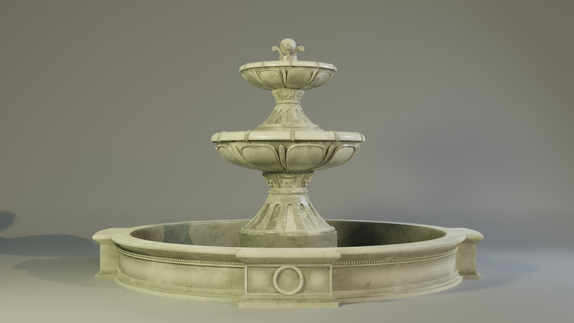 Fountain Classic Model - TurboSquid 1707402