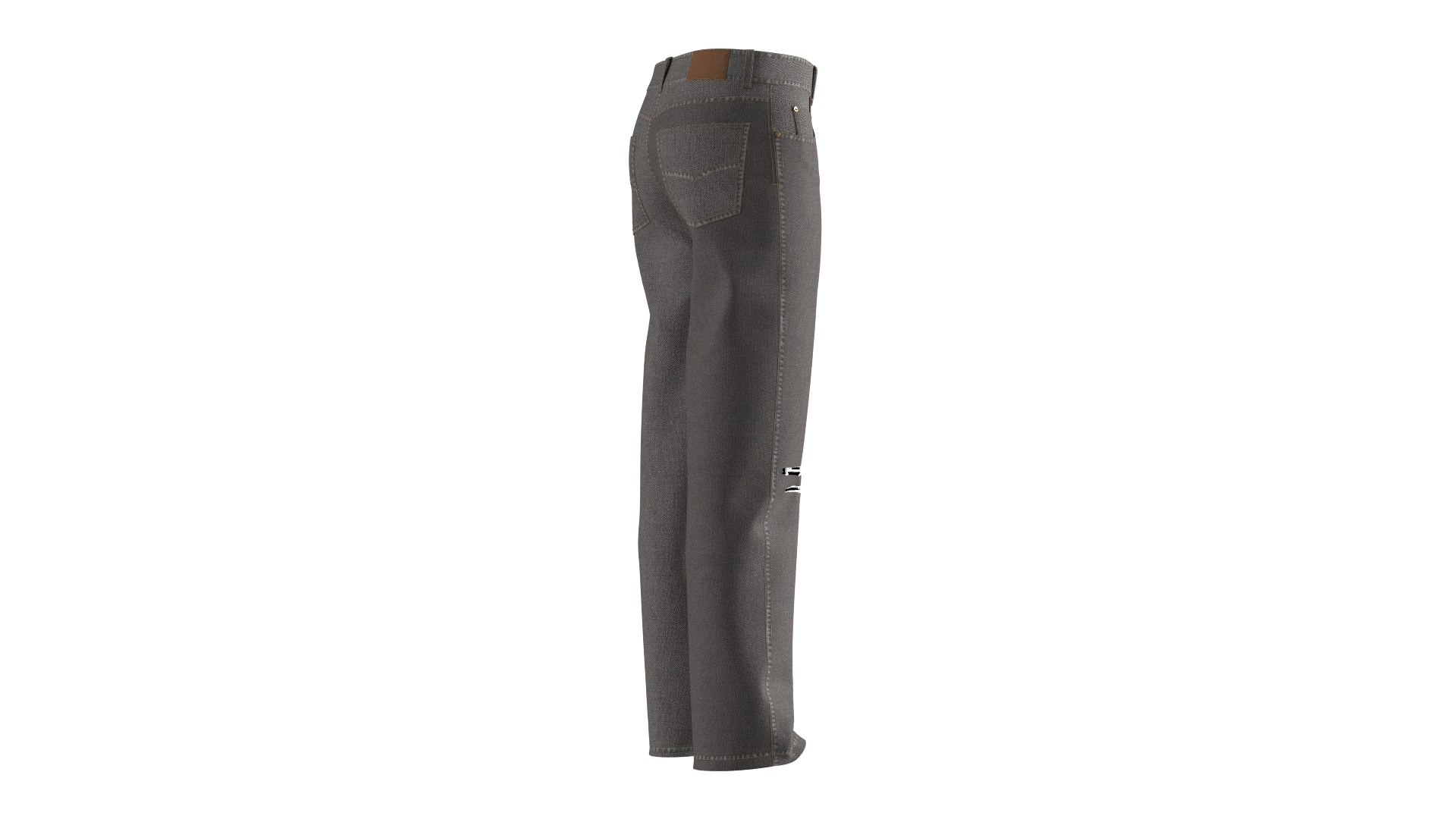 Male Denim Jeans Model - TurboSquid 2153264