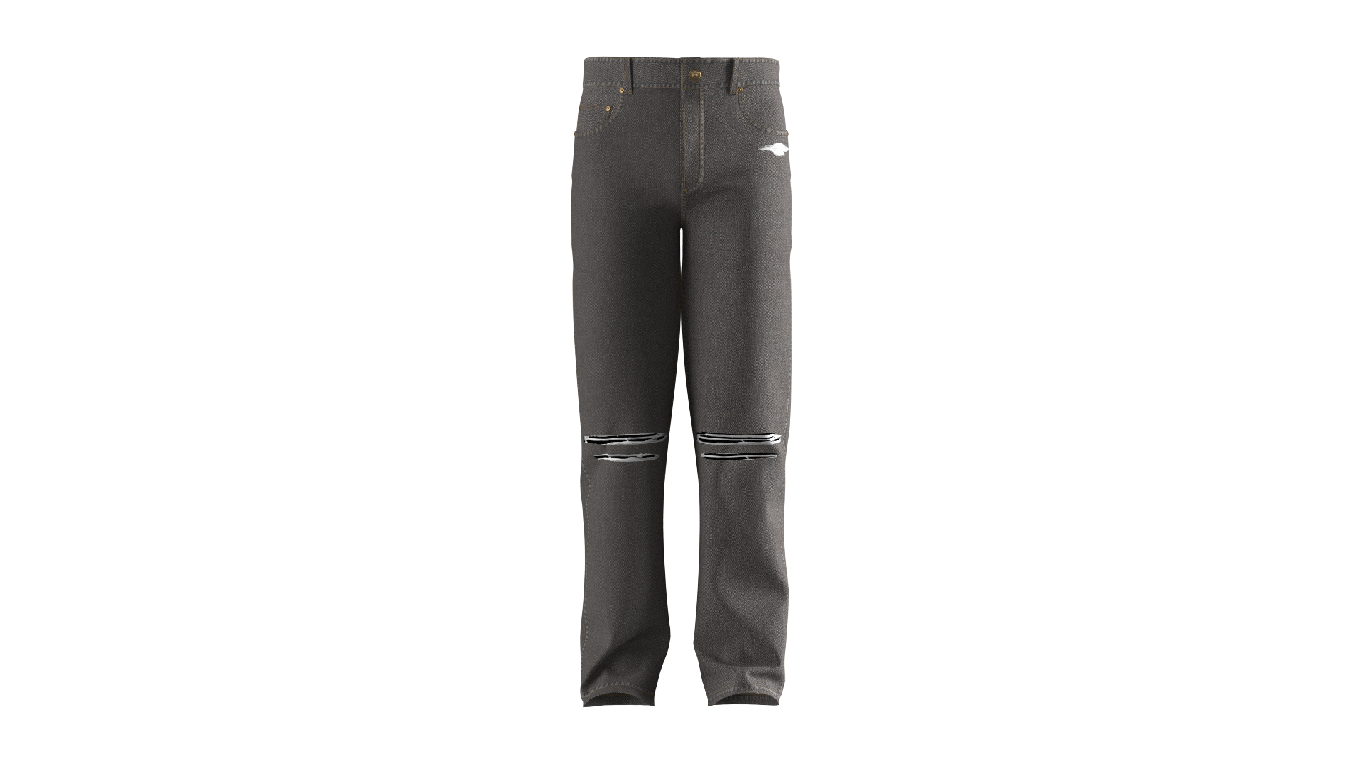 Male Denim Jeans Model - TurboSquid 2153264