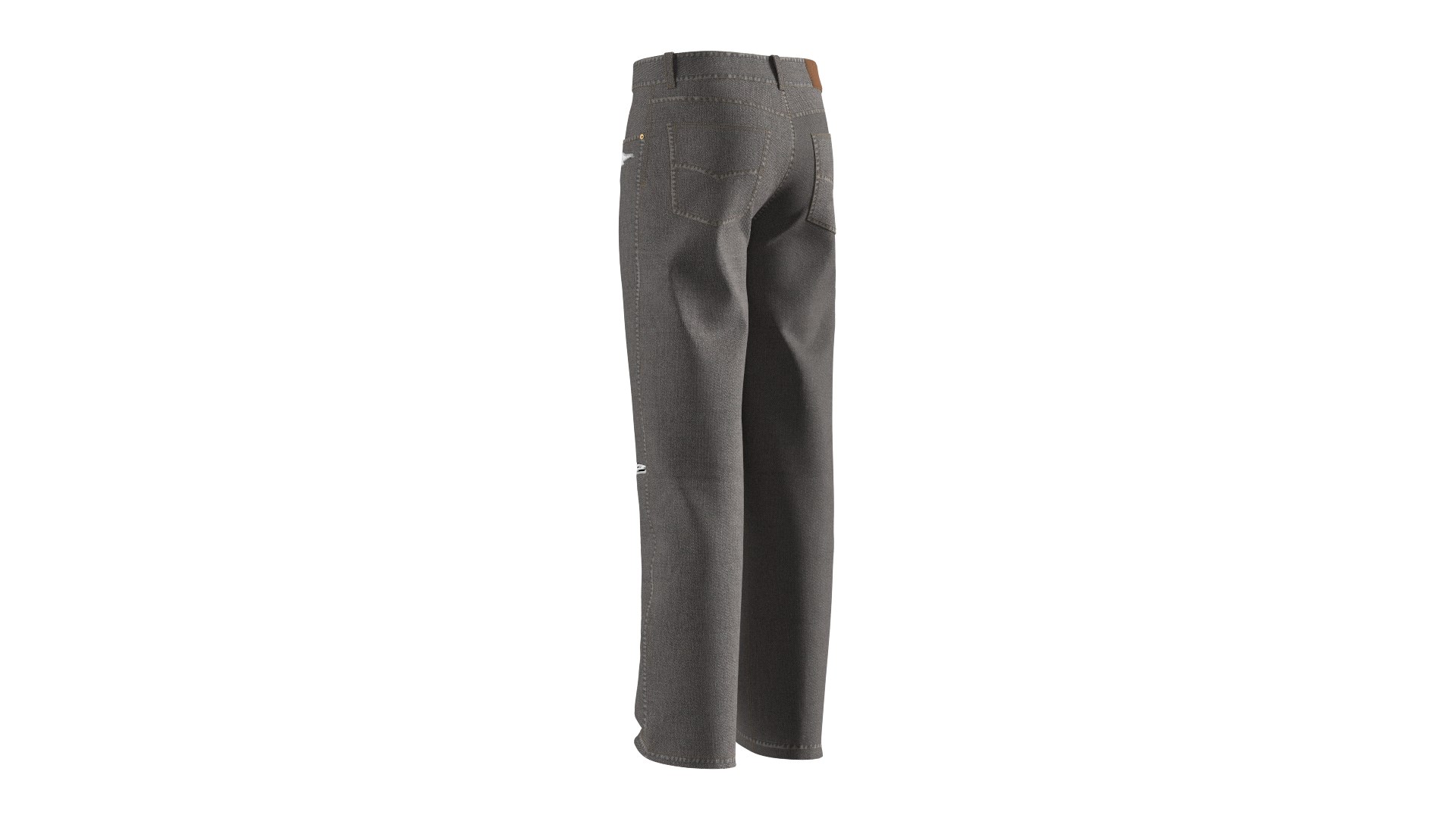 Male Denim Jeans Model - TurboSquid 2153264