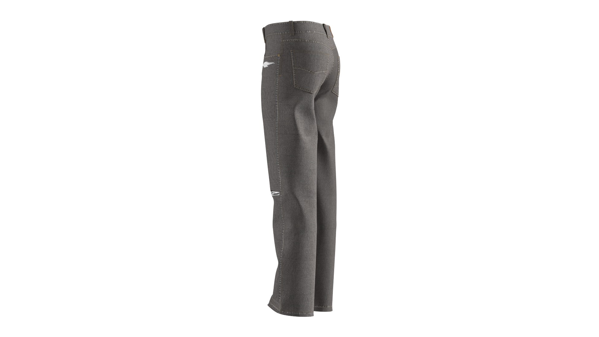 Male Denim Jeans Model - TurboSquid 2153264