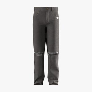 Animated Jeans 3D Models With Enhanced License Tiers For Download ...