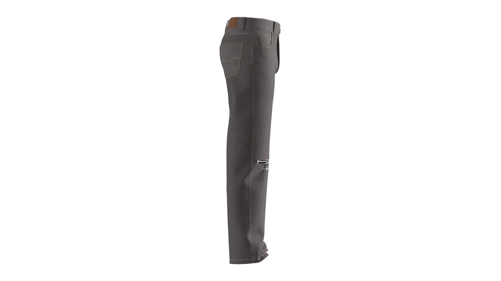 Male Denim Jeans Model - TurboSquid 2153264