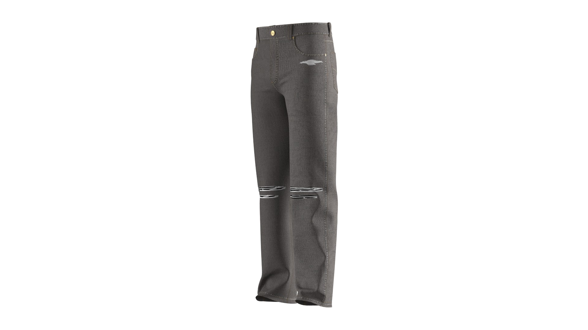Male Denim Jeans Model - TurboSquid 2153264