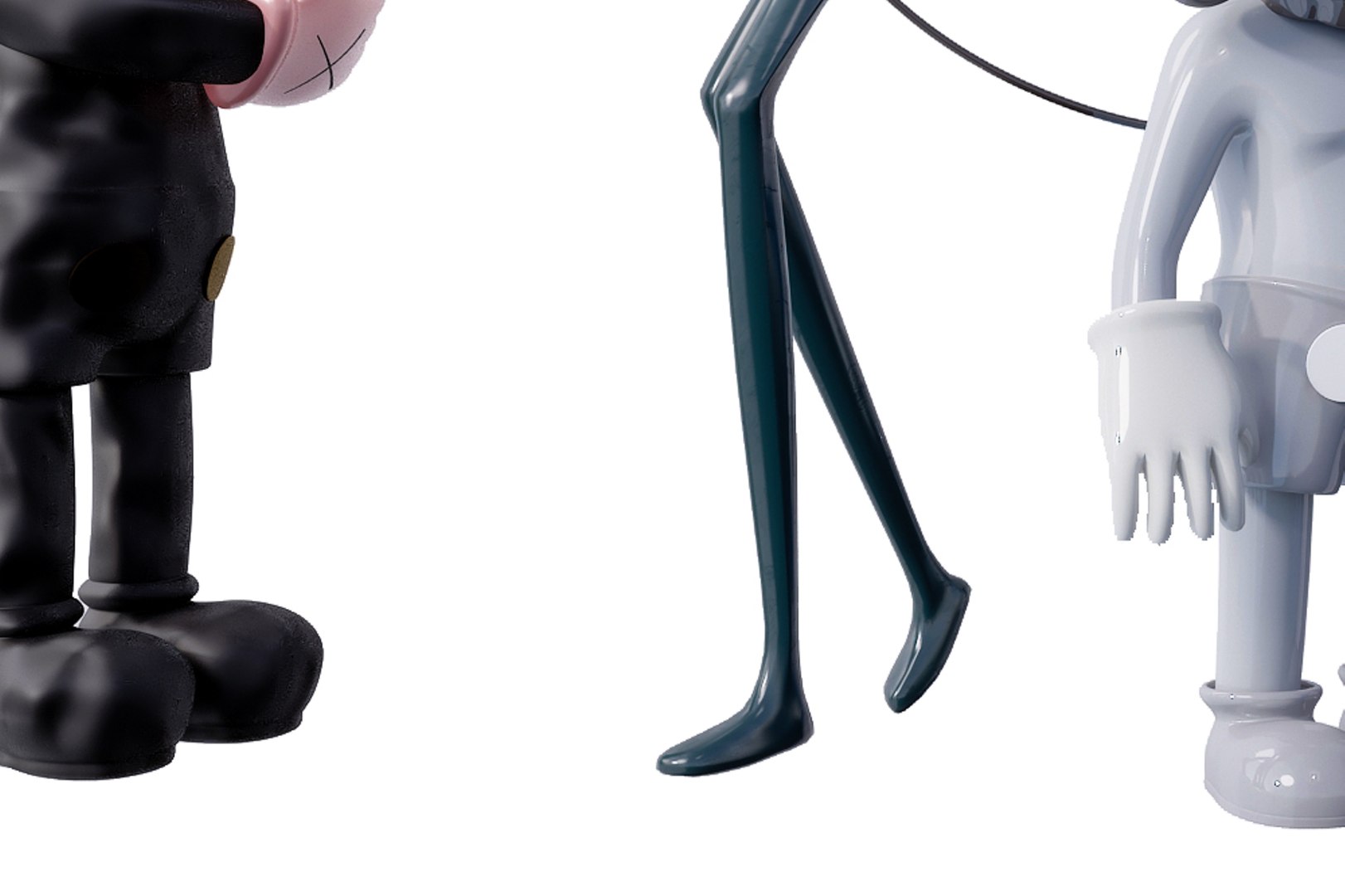 Modern minimalist Kaws sculpture model 3D - TurboSquid 2058023