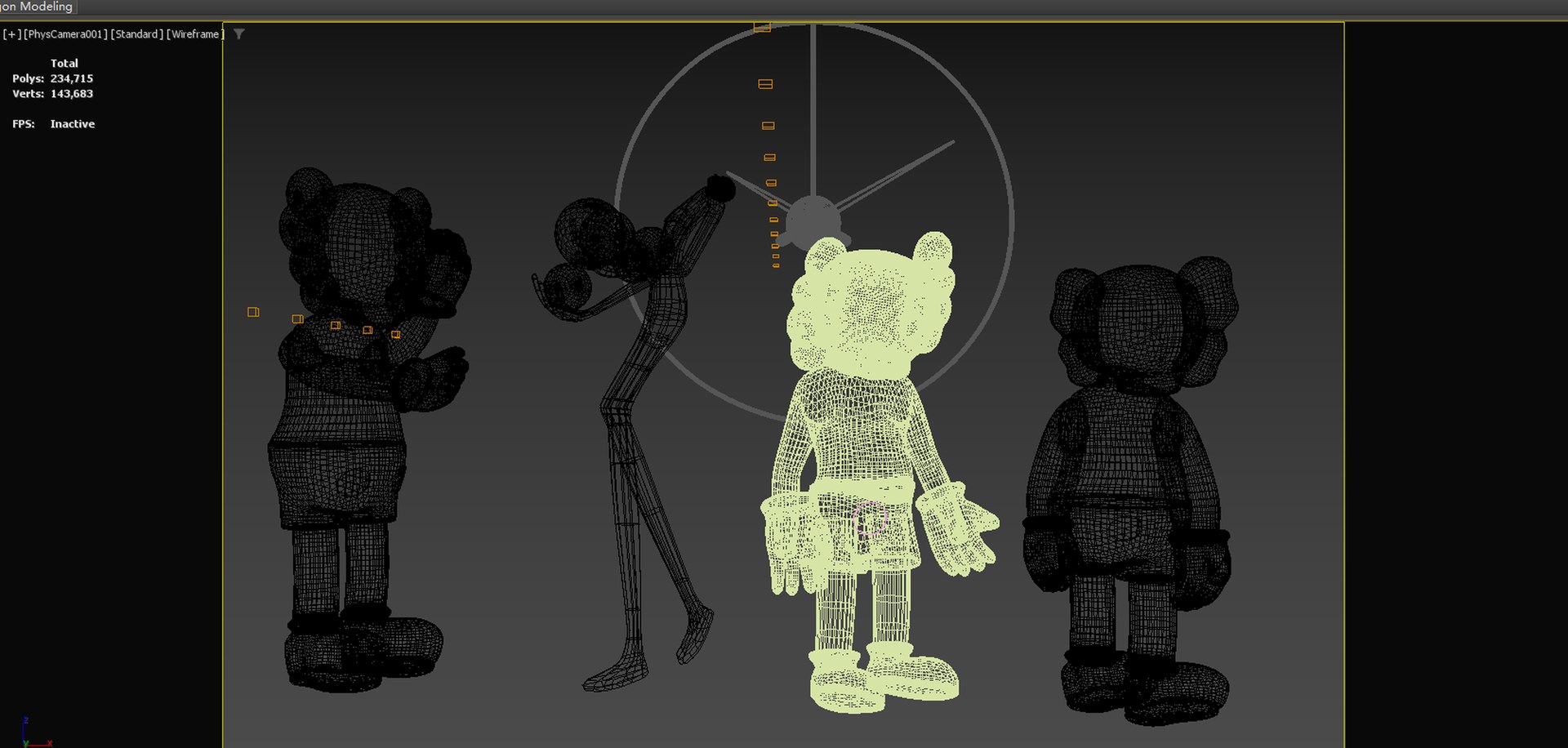 Modern minimalist Kaws sculpture model 3D - TurboSquid 2058023