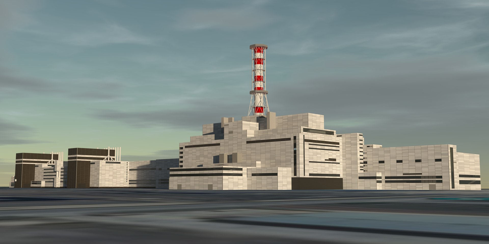 Free 3D Model Rbmk-1000 Nuclear Power Plant - TurboSquid 1364109