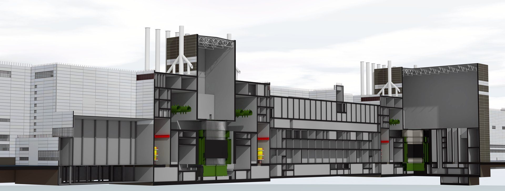 Free 3D Model Rbmk-1000 Nuclear Power Plant - TurboSquid 1364109