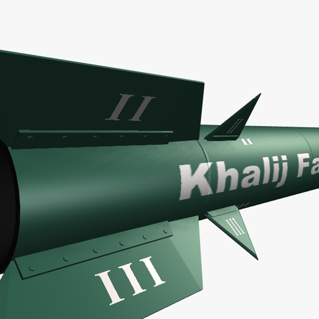 3d Iranian Khalij Fars Missile