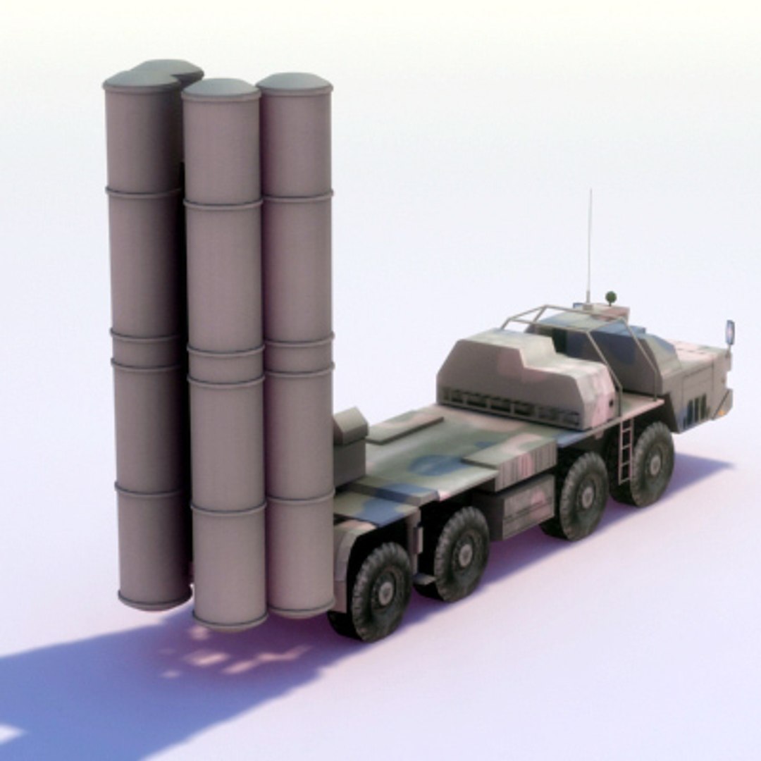 3d Model S-300 Sam Tels