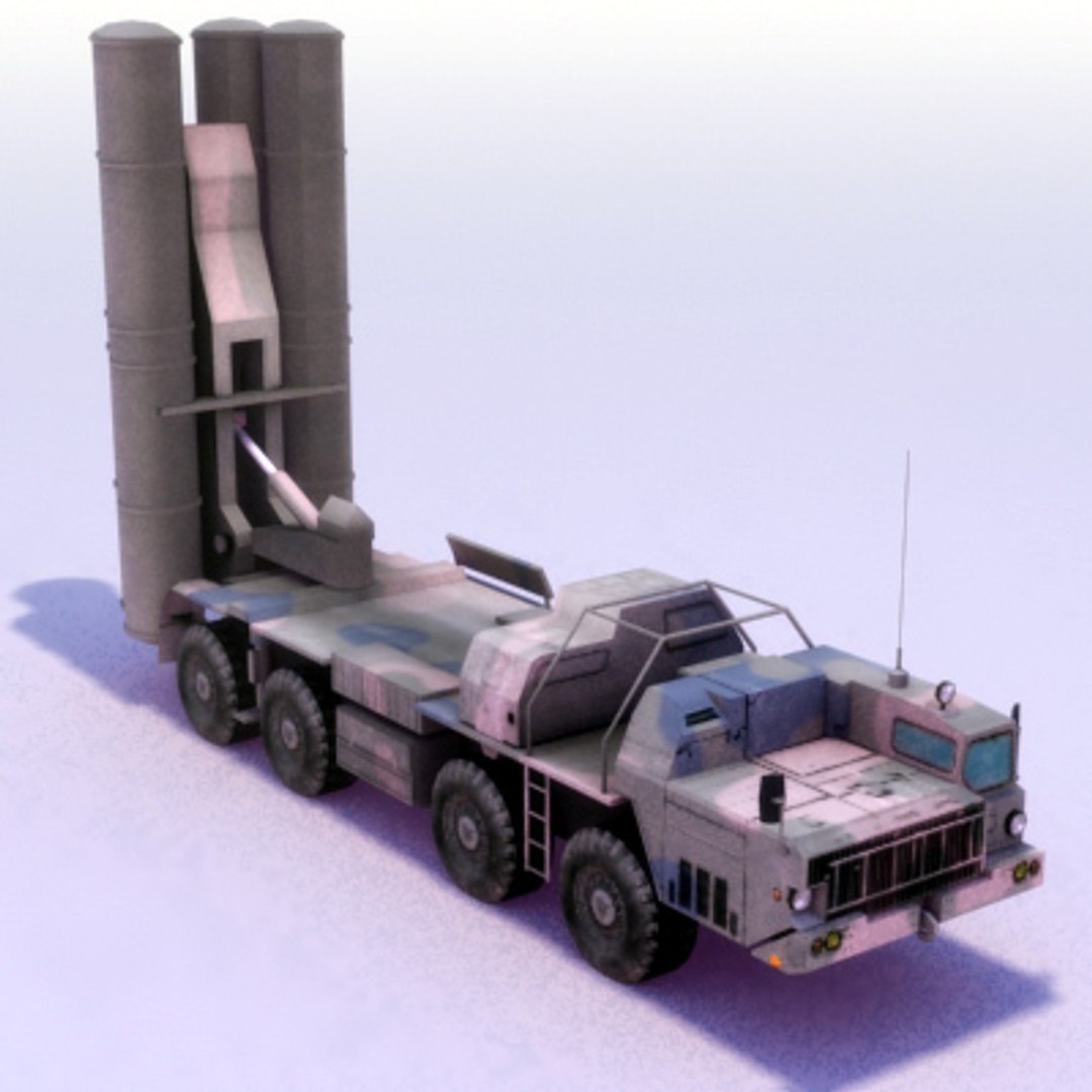 3d Model S-300 Sam Tels