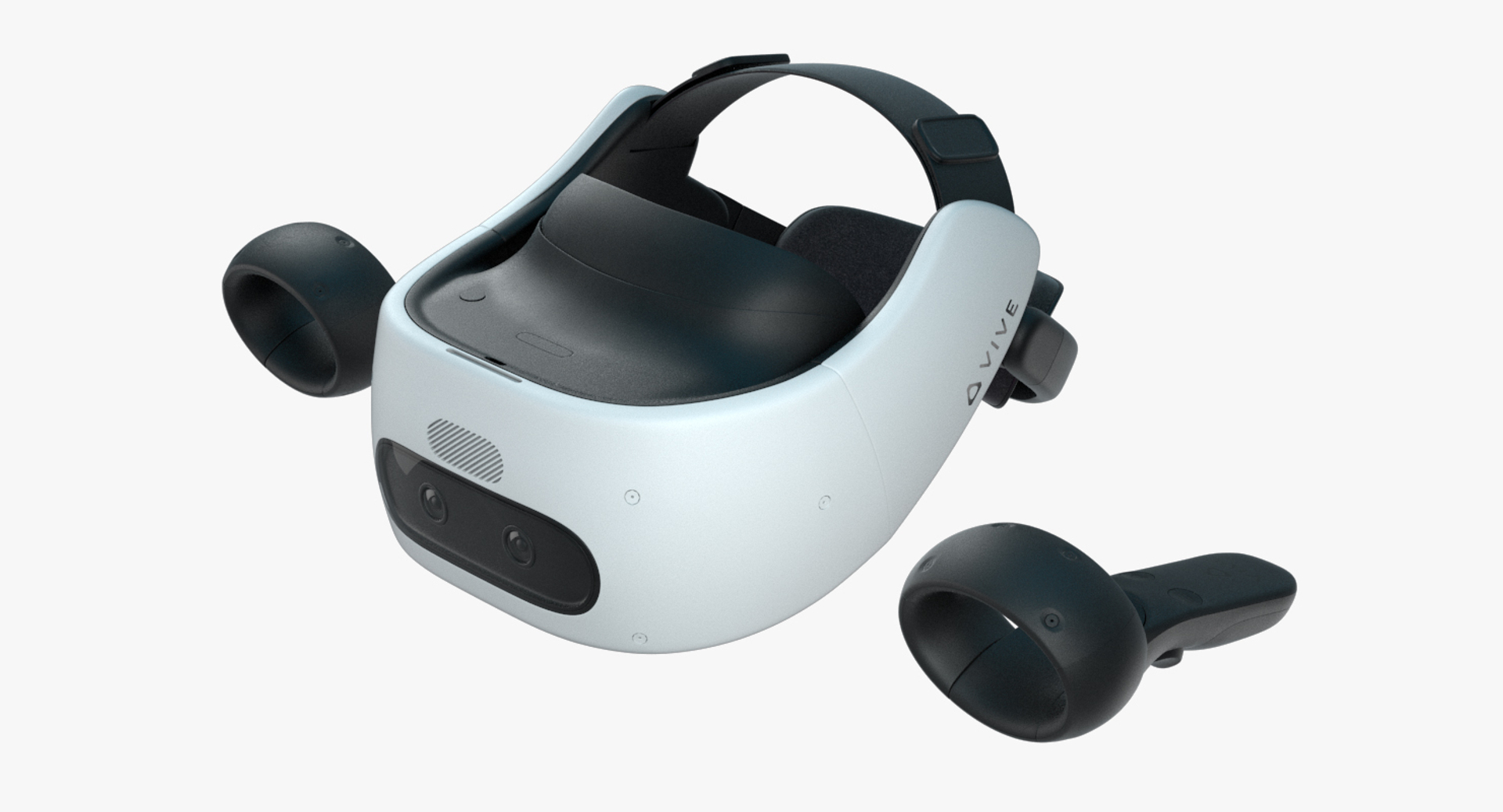 3D Model Htc Vive Focus Controllers - TurboSquid 1405511