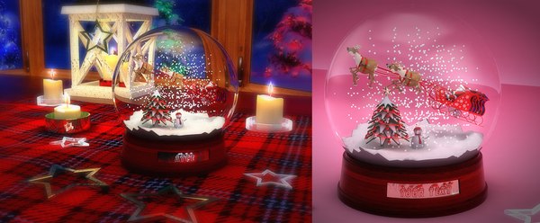 3d snow globe
