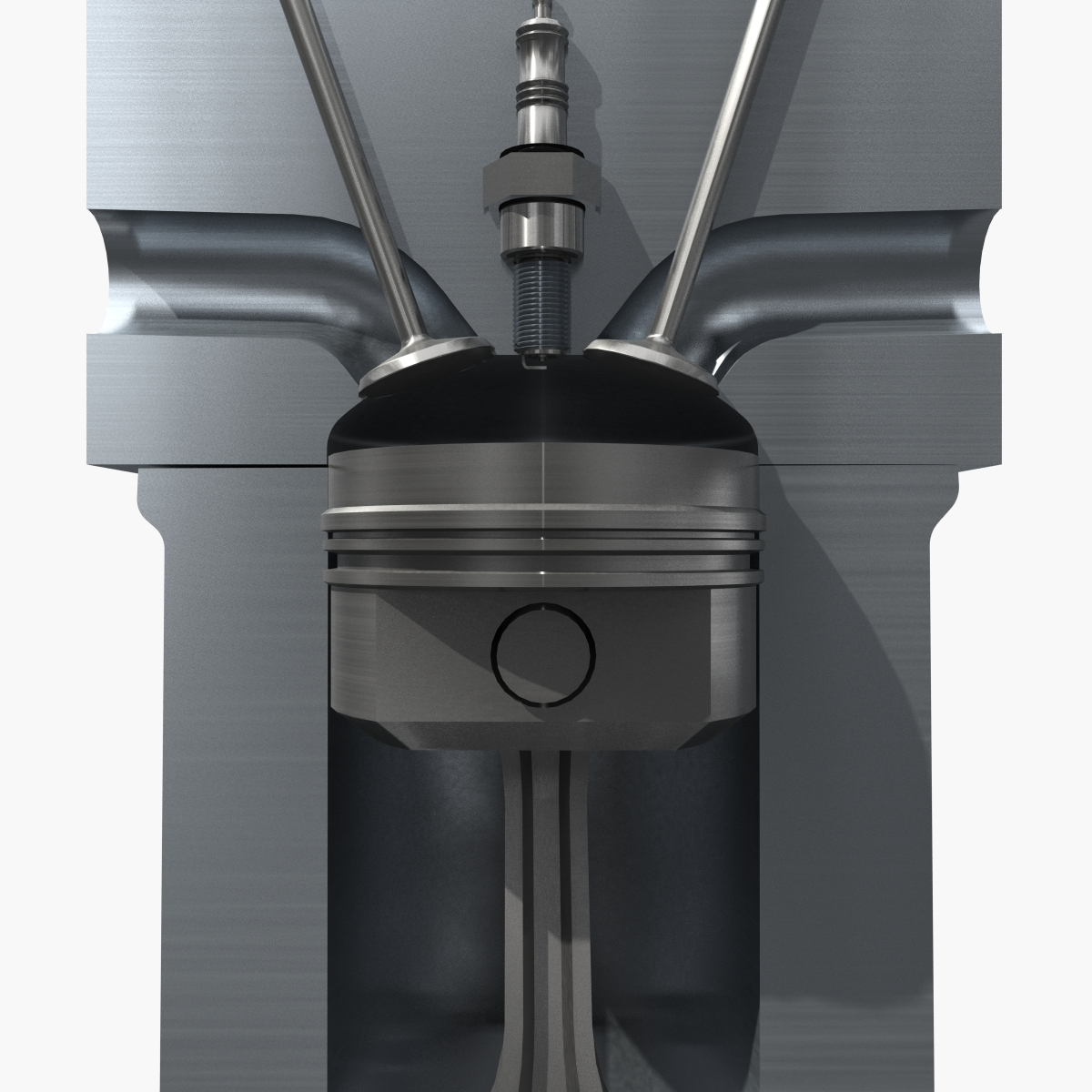 modelo 3d Piston Cutaway animado - TurboSquid 714782