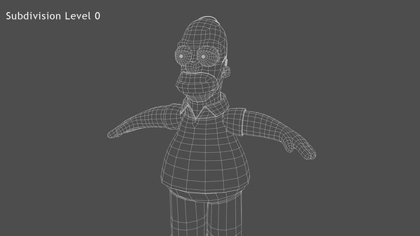 Homer simpson character 3D model - TurboSquid 1561647 Homer simpson character 3D model - TurboSquid 1561647