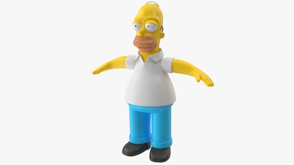 Homer simpson character 3D model - TurboSquid 1561647
