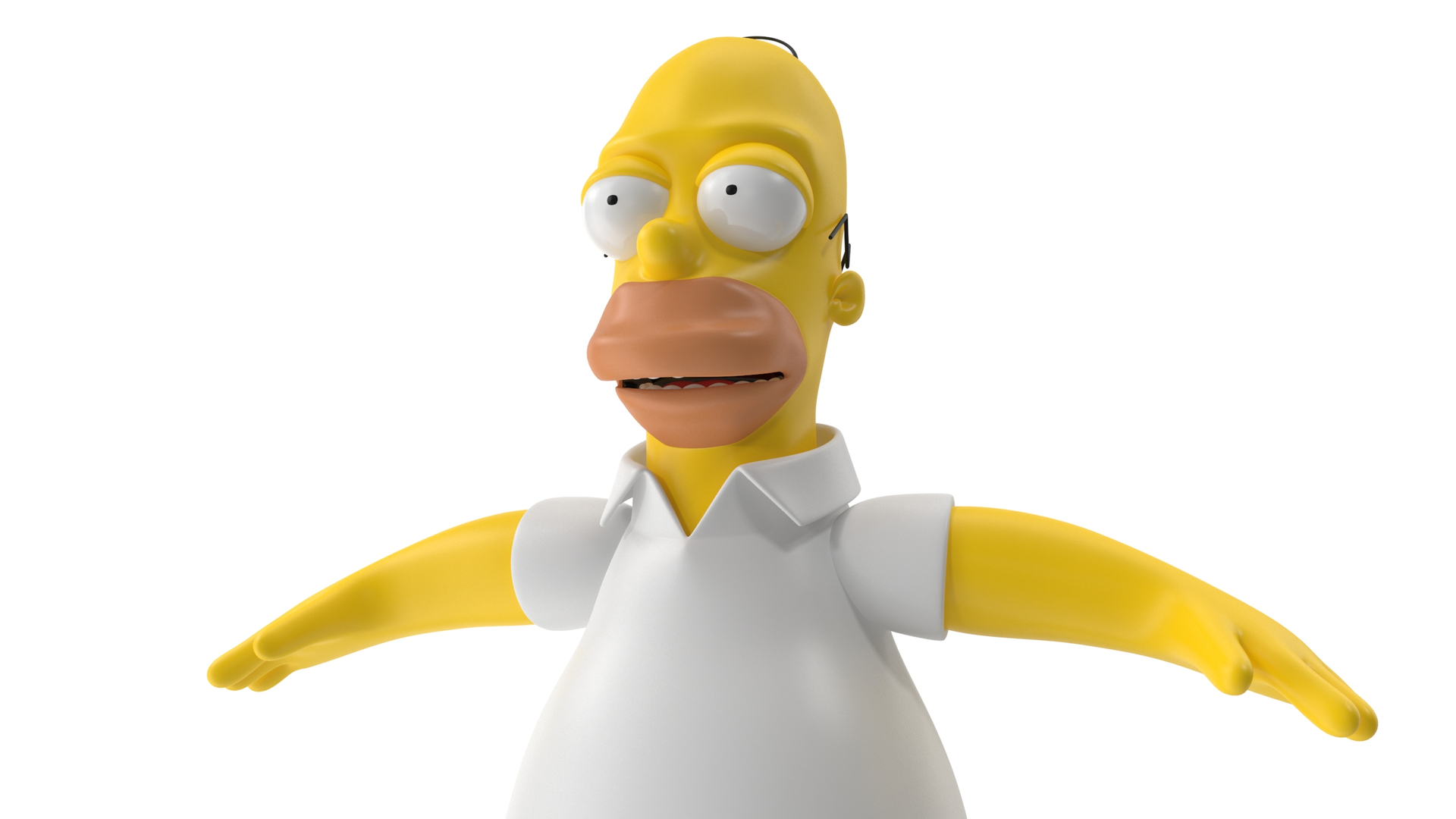 Homer simpson character 3D model - TurboSquid 1561647