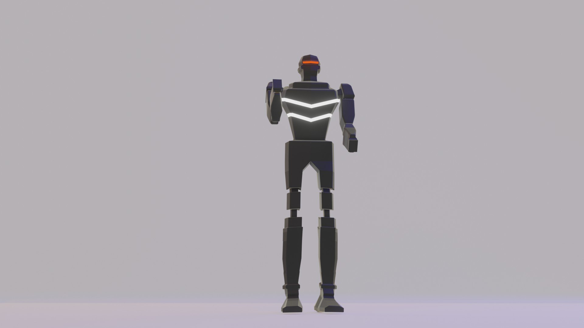 3D Model Black Robot - TurboSquid 2236437