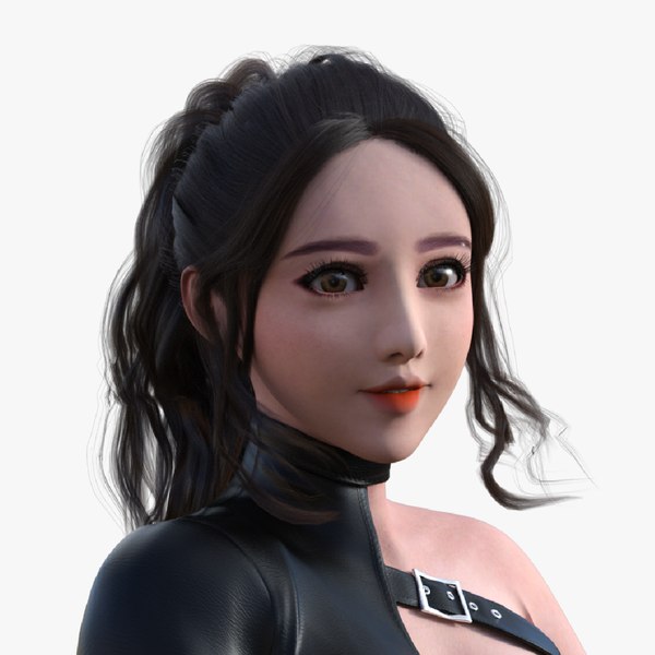 Shania - Game Ready 低多边形 3D 模型3D模型 - TurboSquid 2219664