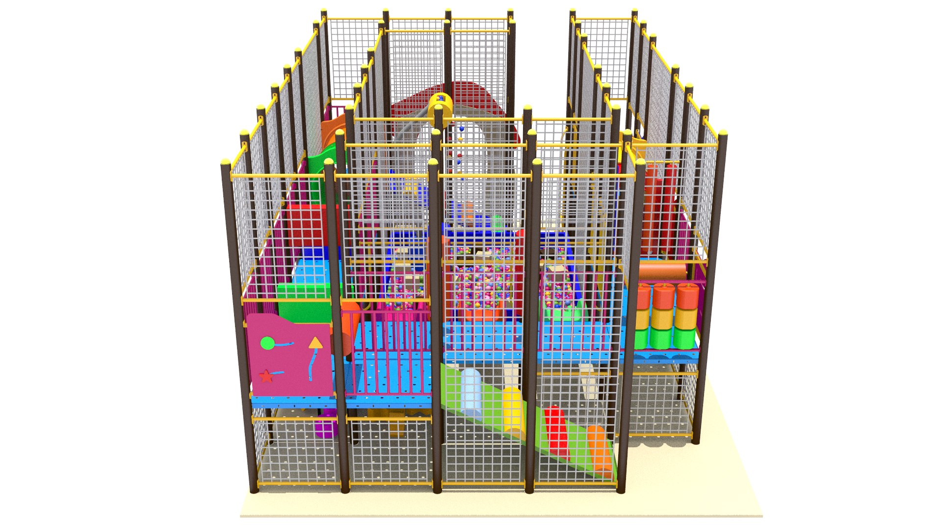 Indoor Playground 3D Model - TurboSquid 1770141