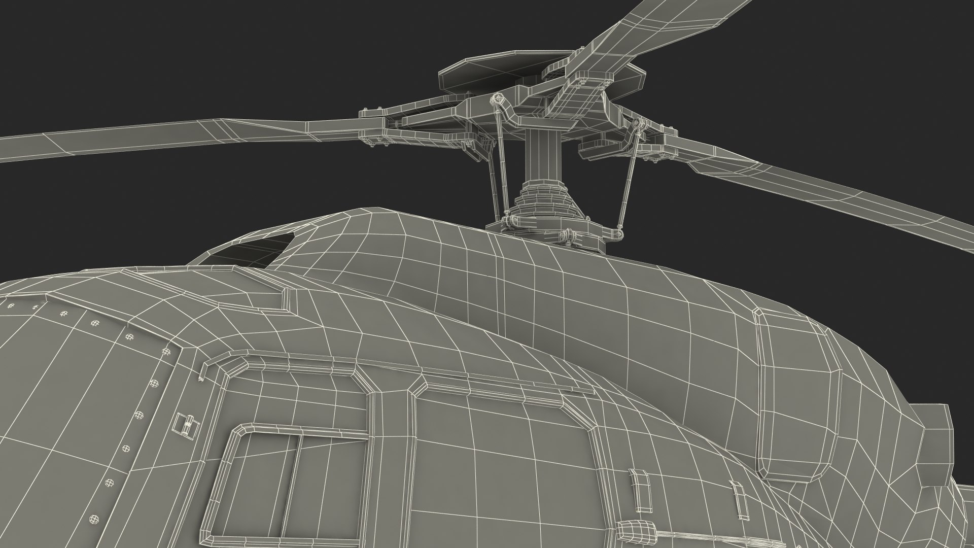 Police Helicopter Eurocopter AS 355 Rigged model - TurboSquid 2146896