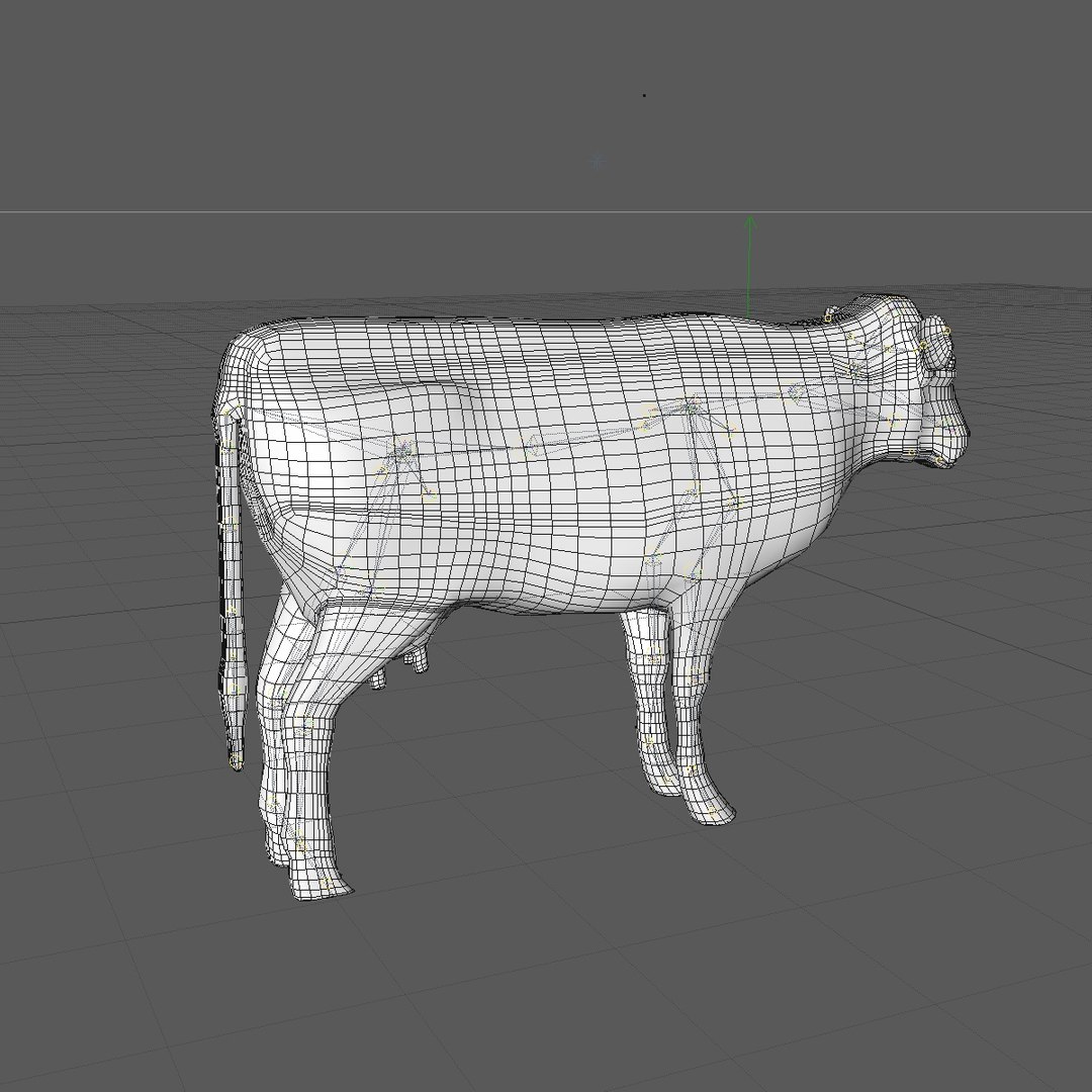 3D Realistic Cow Rigged Model - TurboSquid 1152462
