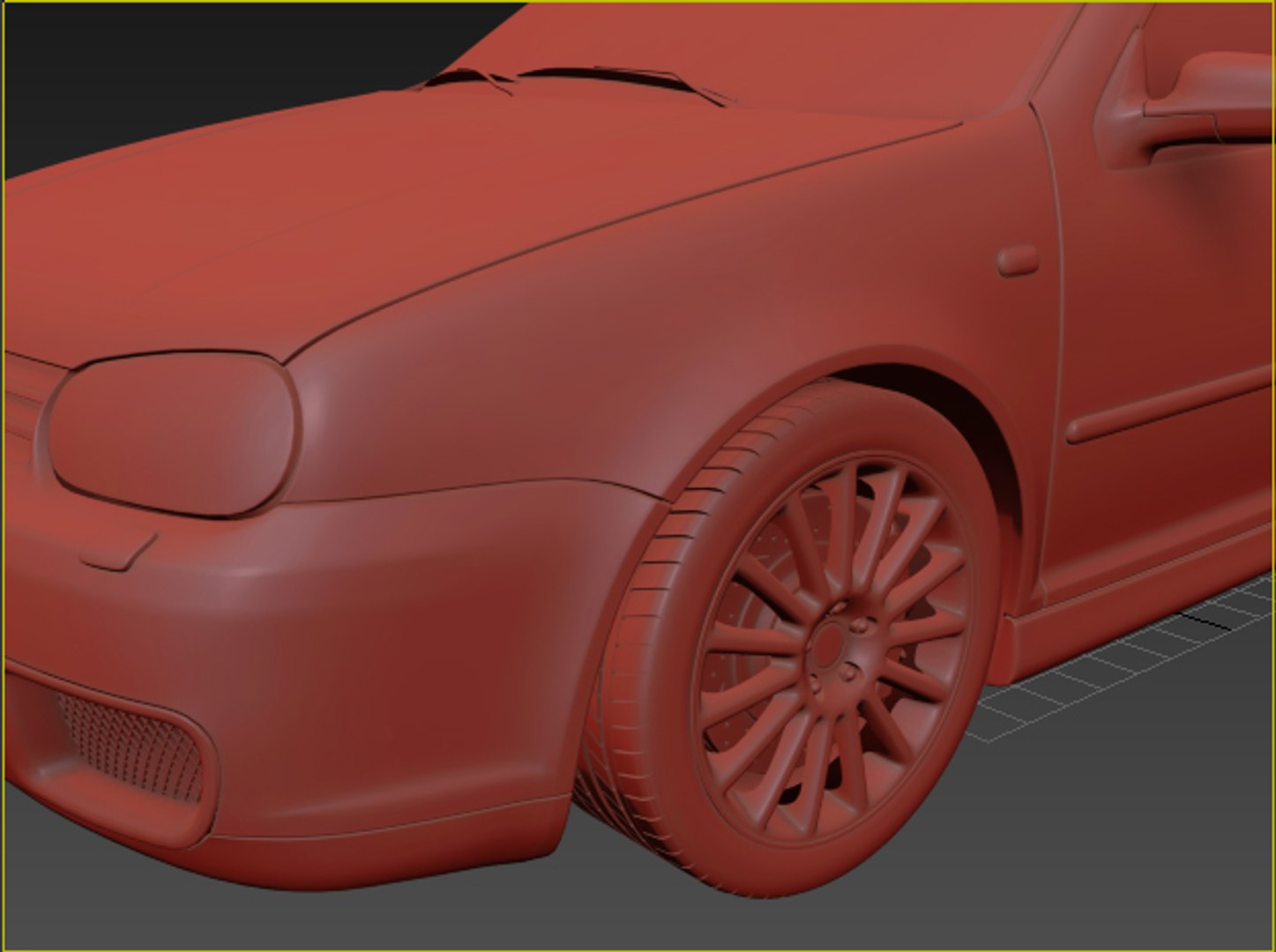 3D Volkswagen Golf 4 R32 Model - TurboSquid 1161818