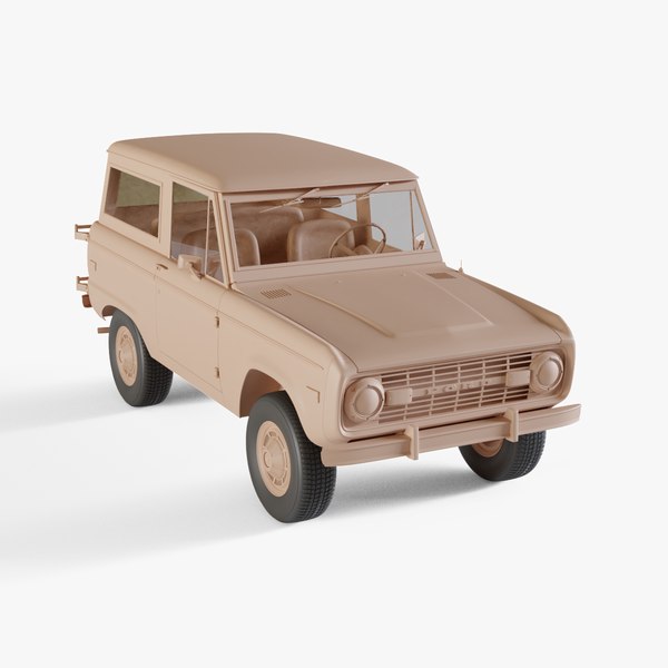 Ford Bronco 3D Models for Download | TurboSquid
