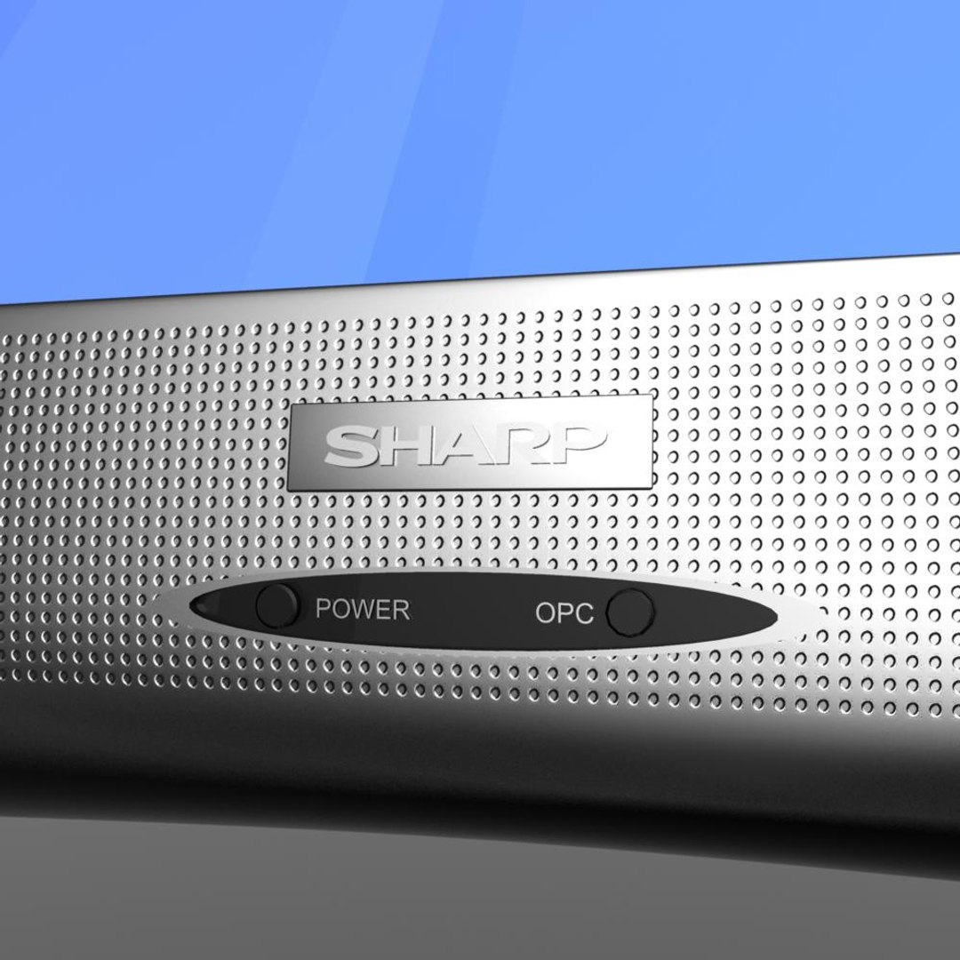 Tv Sharp Lcd 3d Max