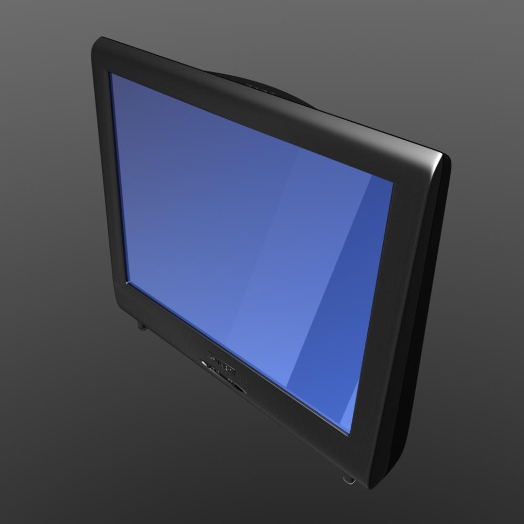 Tv Sharp Lcd 3d Max