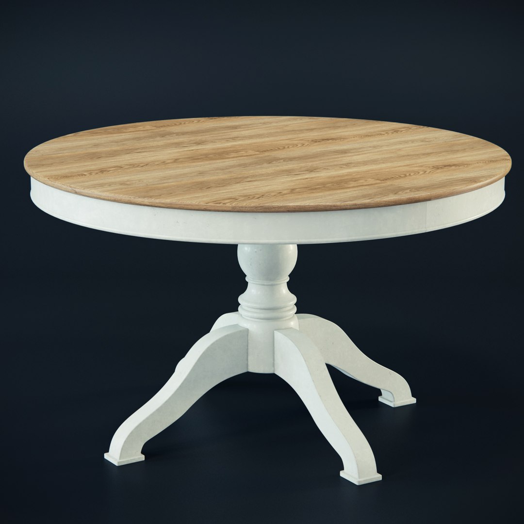 3d house dining table