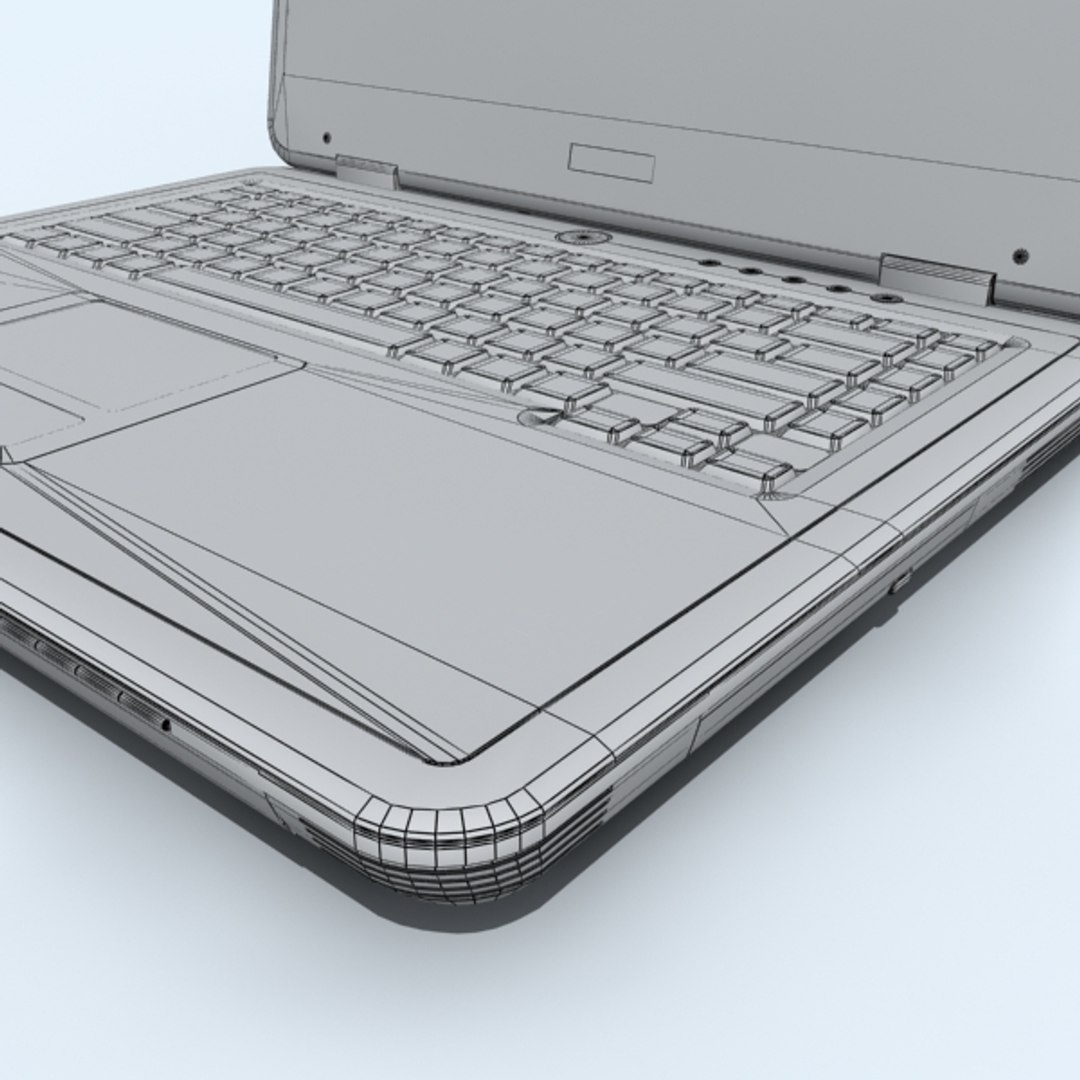 Laptop 3d Model