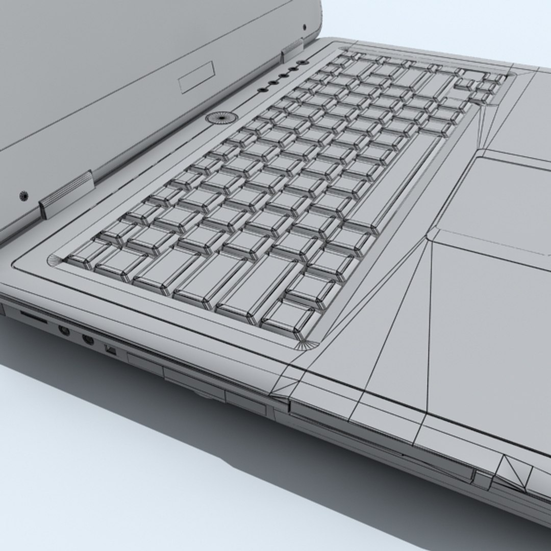 Laptop 3d Model